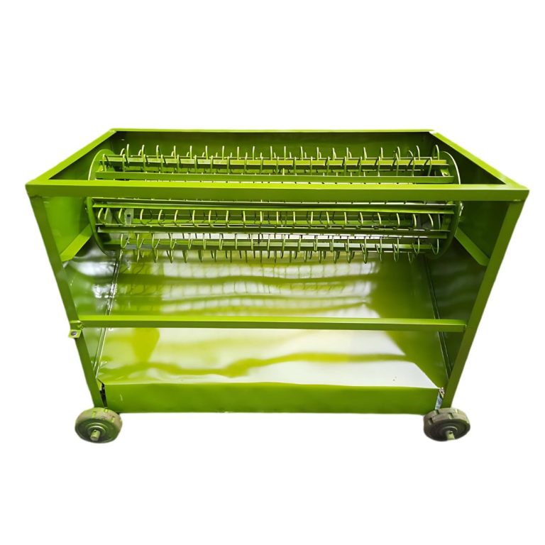 Power Operated Paddy Thresher with side lower Separate Electric Winnower Fan Attach Complete 3.5 ...