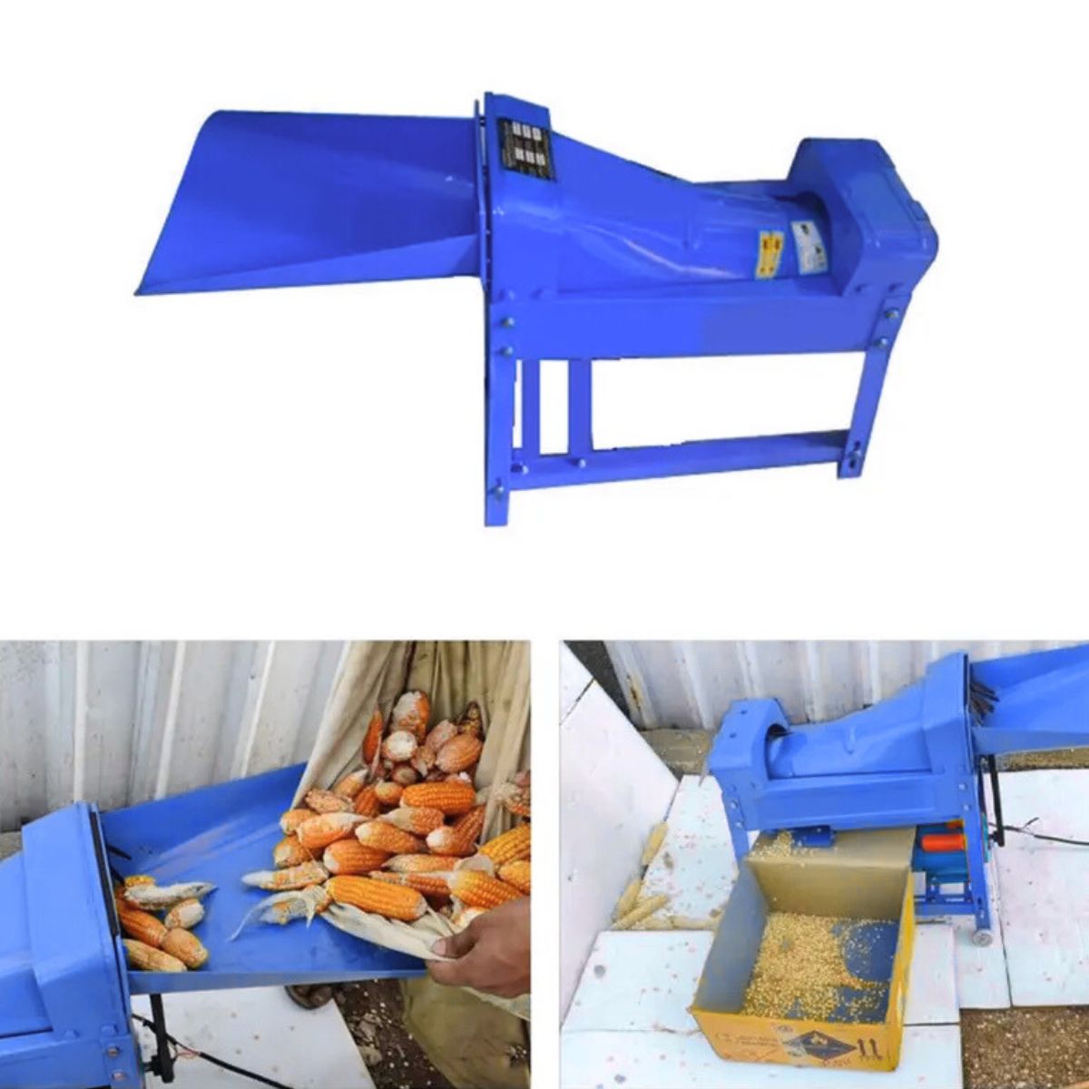 Heavy Duty Maize/ Corn Thresher or Sheller Machine - S P Engineering Works